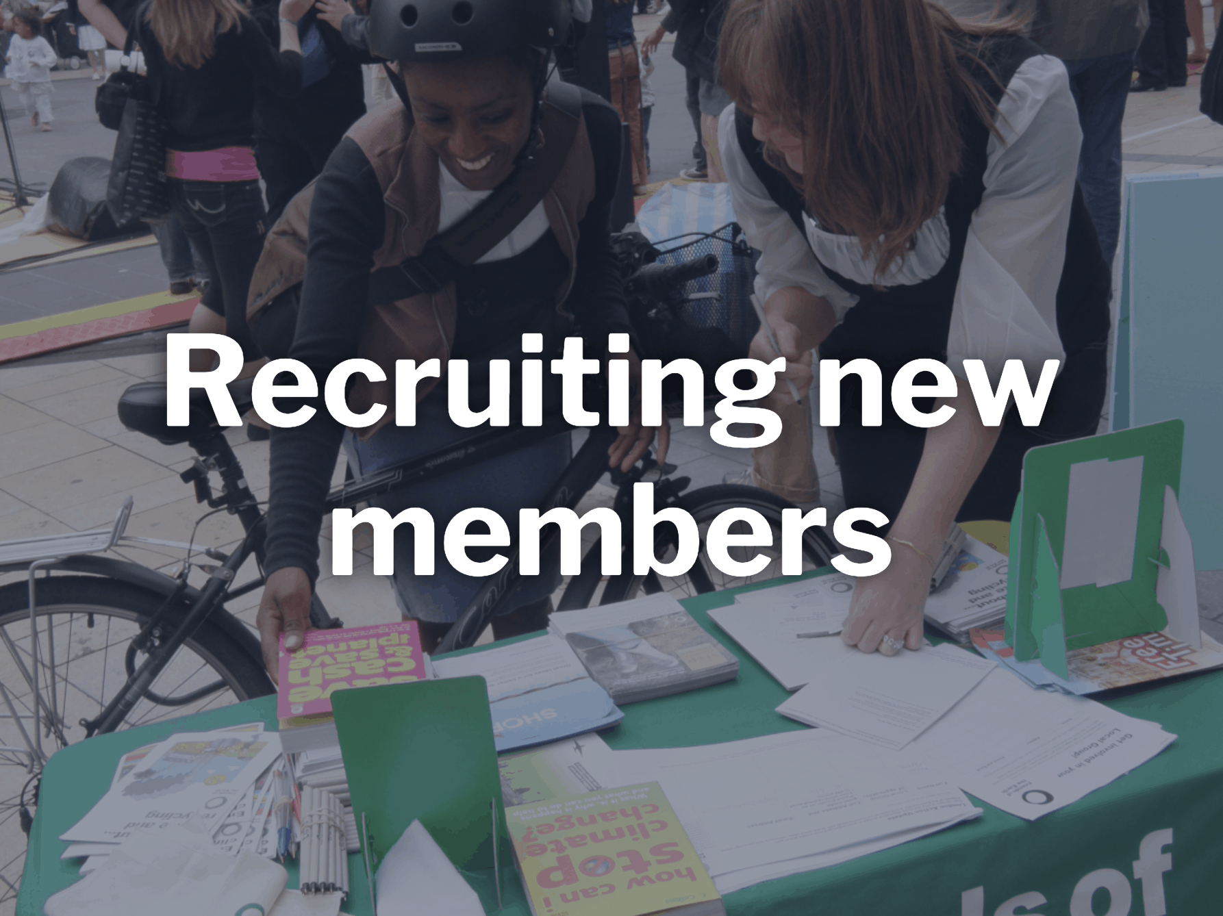 Recruiting and Retaining Members - The Commons